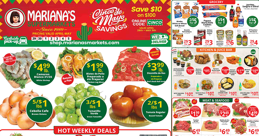 WEEKLY SPECIALS - MARIANA'S SUPERMARKET IN LAS VEGAS